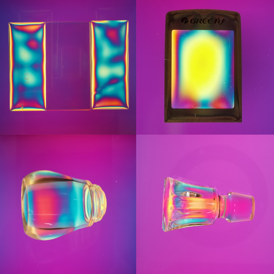 Polariscope Polarimeter Inspect Stress in glass acrylic plastic strain ...