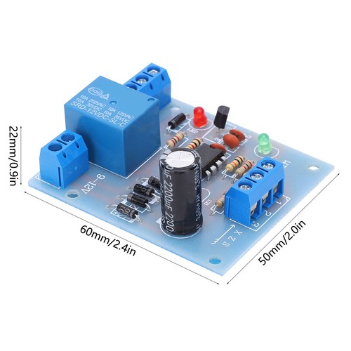 12V Water Level Controller Module Automatic Liquid Level Switch Circuit ...