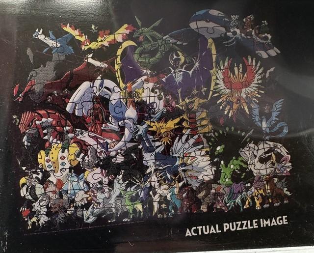 Pokémon Legendary & Mythical Pokémon Tin Puzzle 100 Pieces Cardinal for ...