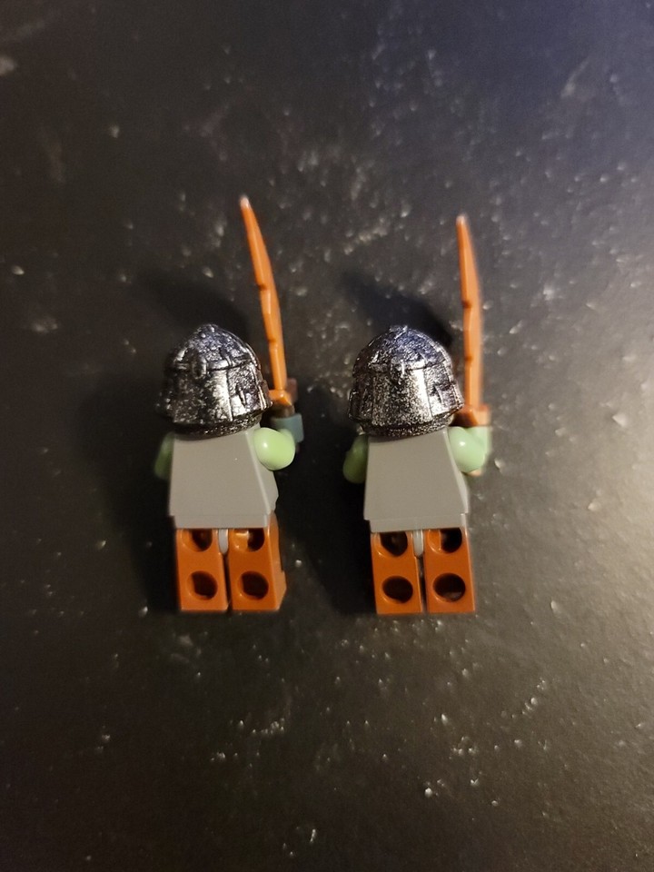 Lego Troll Warrior 2 Fantasy Era With Swords | eBay