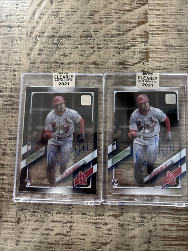 St Louis Cardinals Mix Card Lot With TWO Dylan Carlson Autographs | eBay