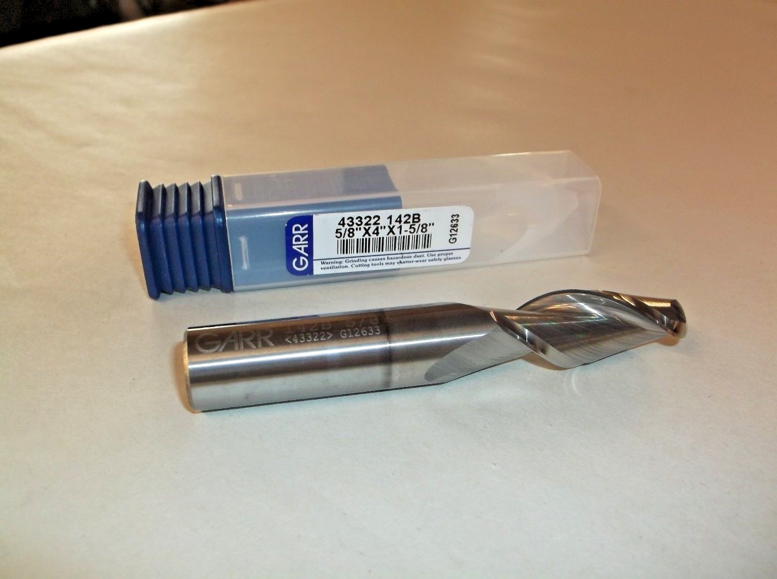 Garr Tools Series 142B EDP# 43322 Carbide End Mill, 2 FL, 5/8" (J) | eBay