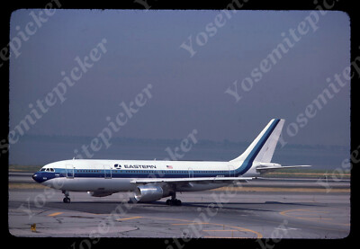 sl81 Original slide 1978 Eastern Airline Airport EAL airbus n203ea 549a ...