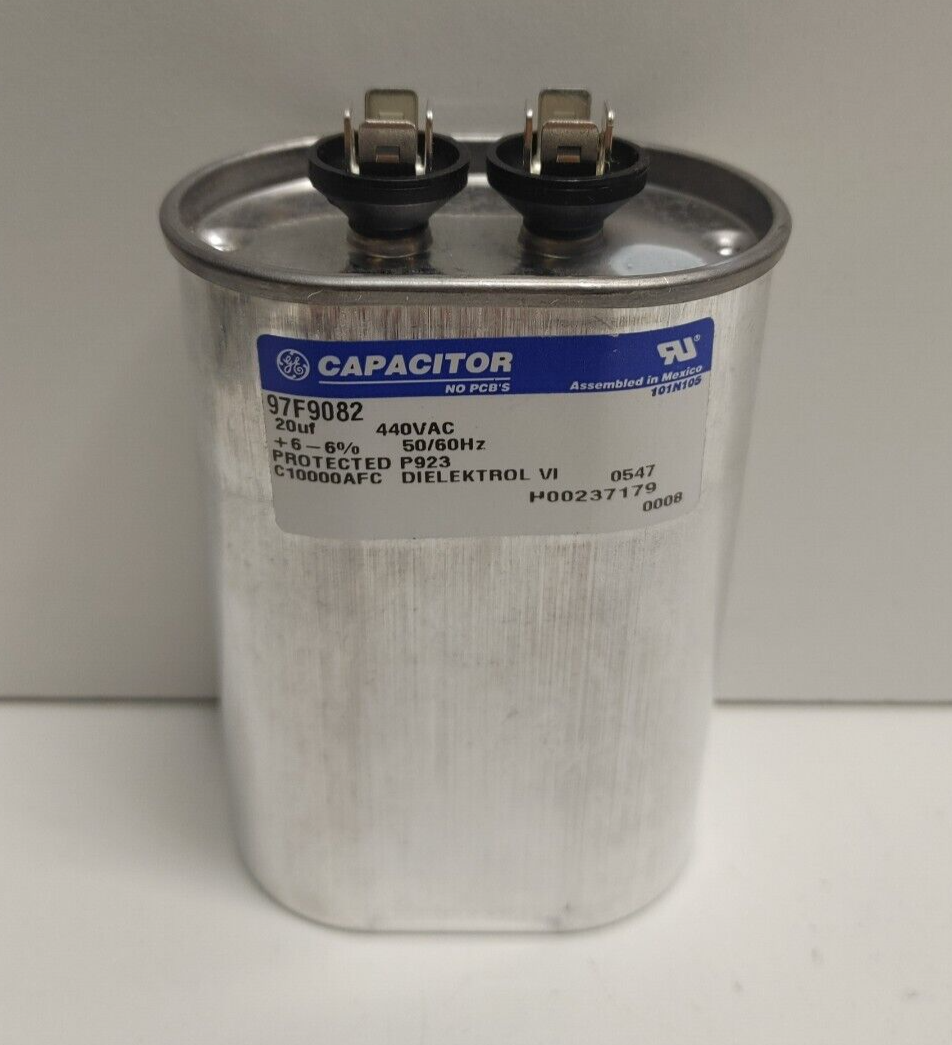 NEW OLD STOCK! GE GENERAL ELECTRIC 440V 20UF CAPACITOR 97F9082 | eBay