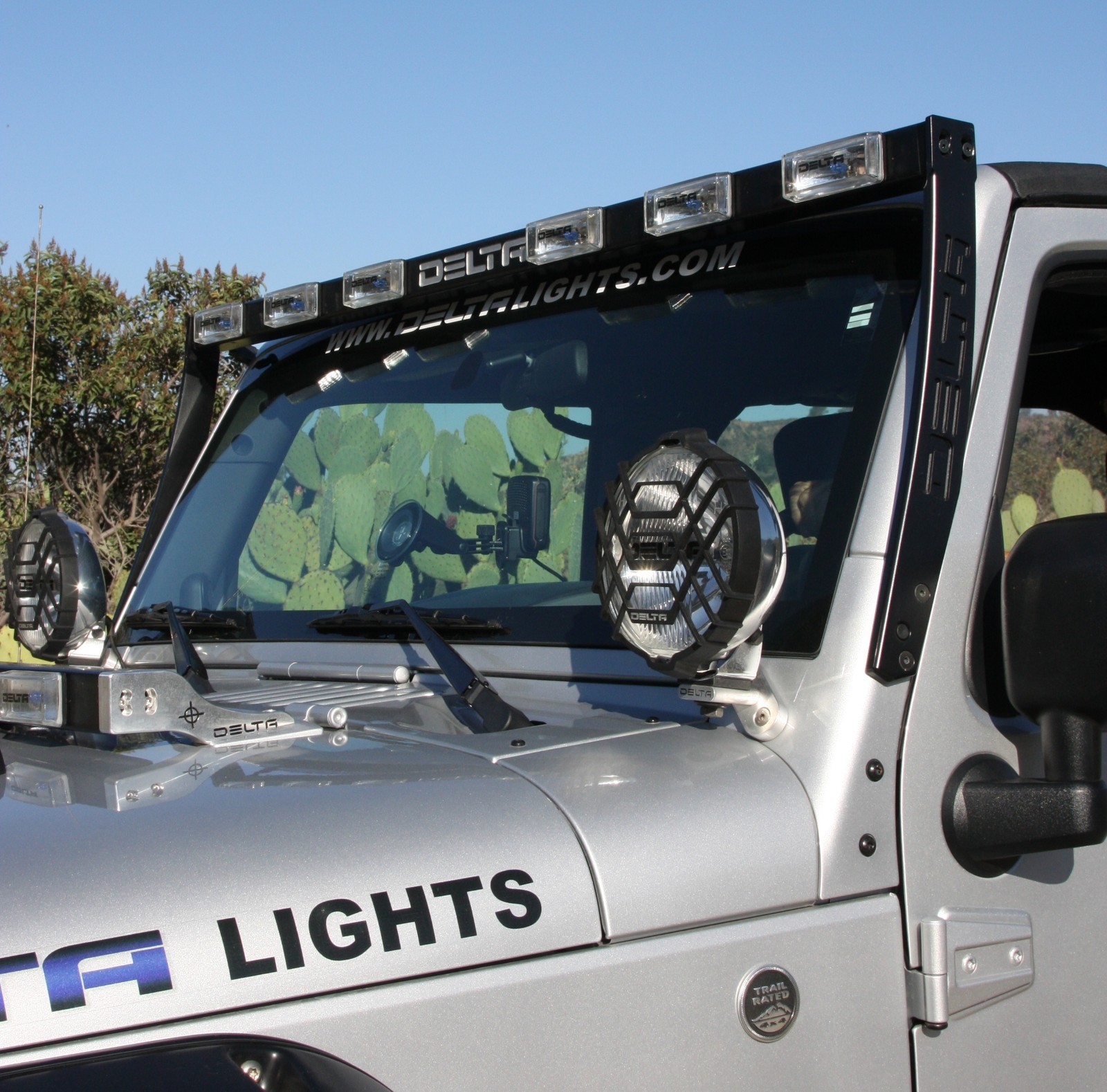 DELTA REF 45 'SKYBAR' HID LIGHT BAR 57" FOR JEEP JK 19,200 LM ...