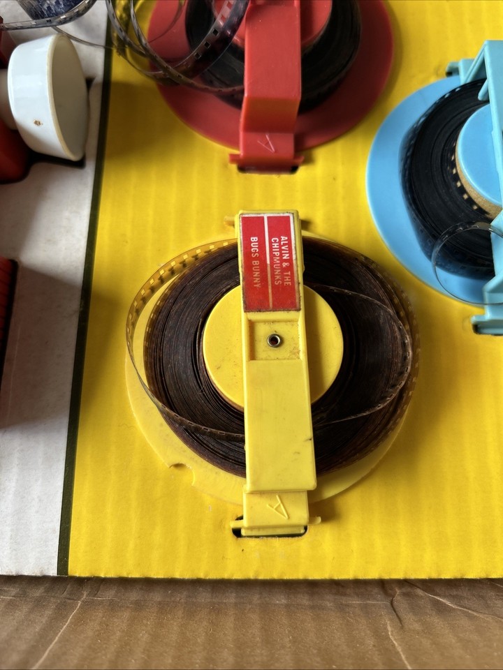 Vintage Kenner Easy Show Movie Projector 1969 W/3 Reels, Superman ...