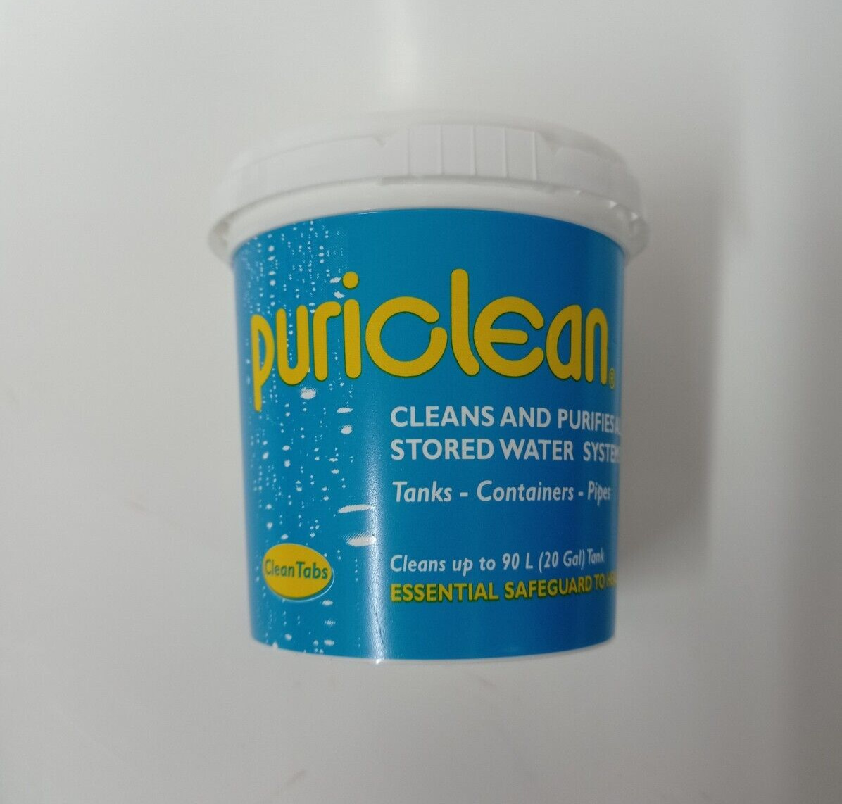 Puriclean Caravan Water Tank System Cleaner 100g Tub Aquaroll & Pipe ...