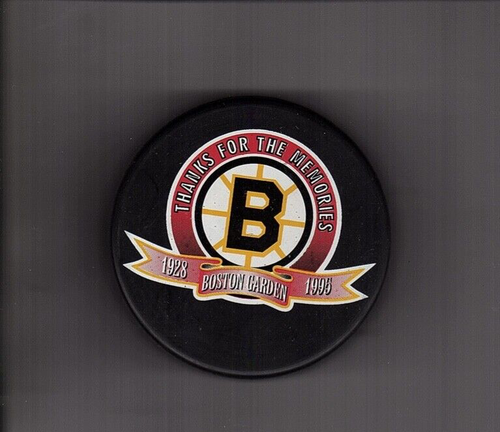 Bruins Thanks For The Memories Boston Garden 1928 To 1995 Hockey Puck ...