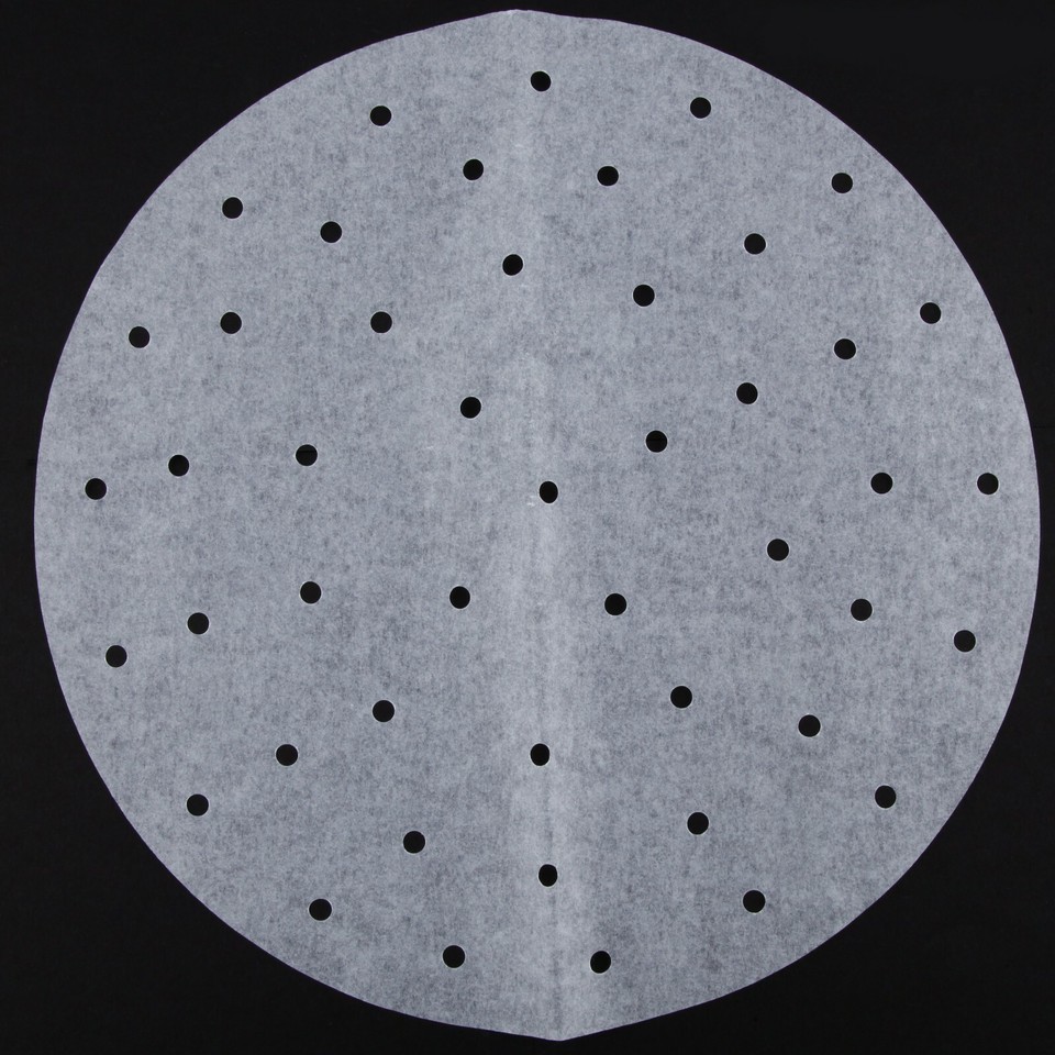 8" Disposable Perforated Parchment Bamboo Steamer Paper 20PCS/EACH Bag ...