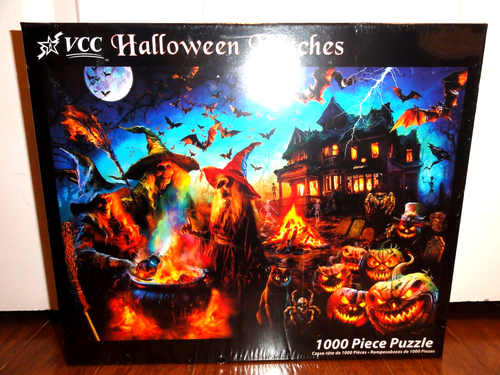 Halloween Witches Jigsaw Puzzle 1000 Piece by - Vermont Christmas ...