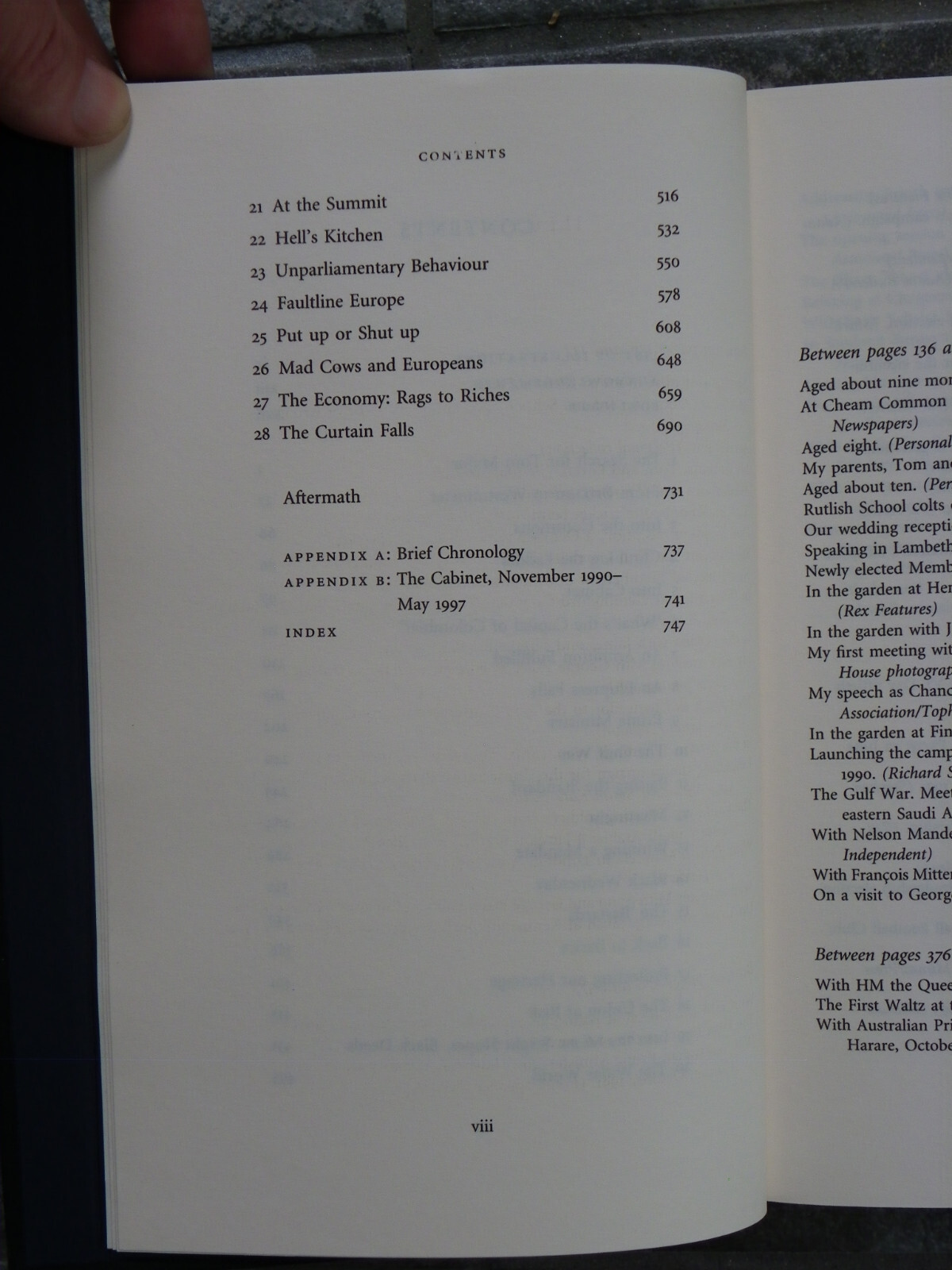 Autobiography of John Major-1999-UK 1st Ed-Signed by UK PM-1999 ...