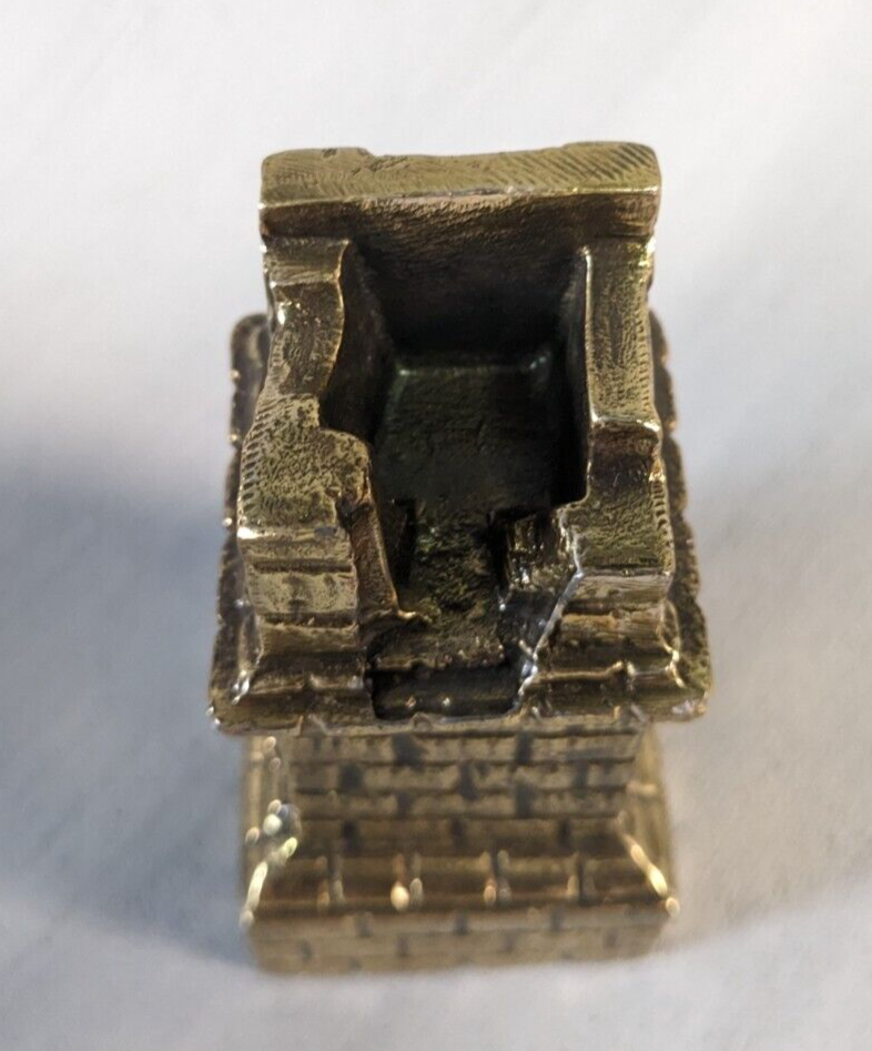 Unidentified Tower Fragment Metal Souvenir Building - 3-3/8" Tall | eBay