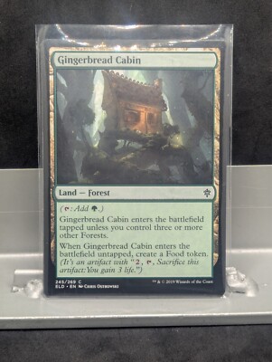 Gingerbread Cabin X4 NM Throne of Eldraine MTG Magic the gathering | eBay