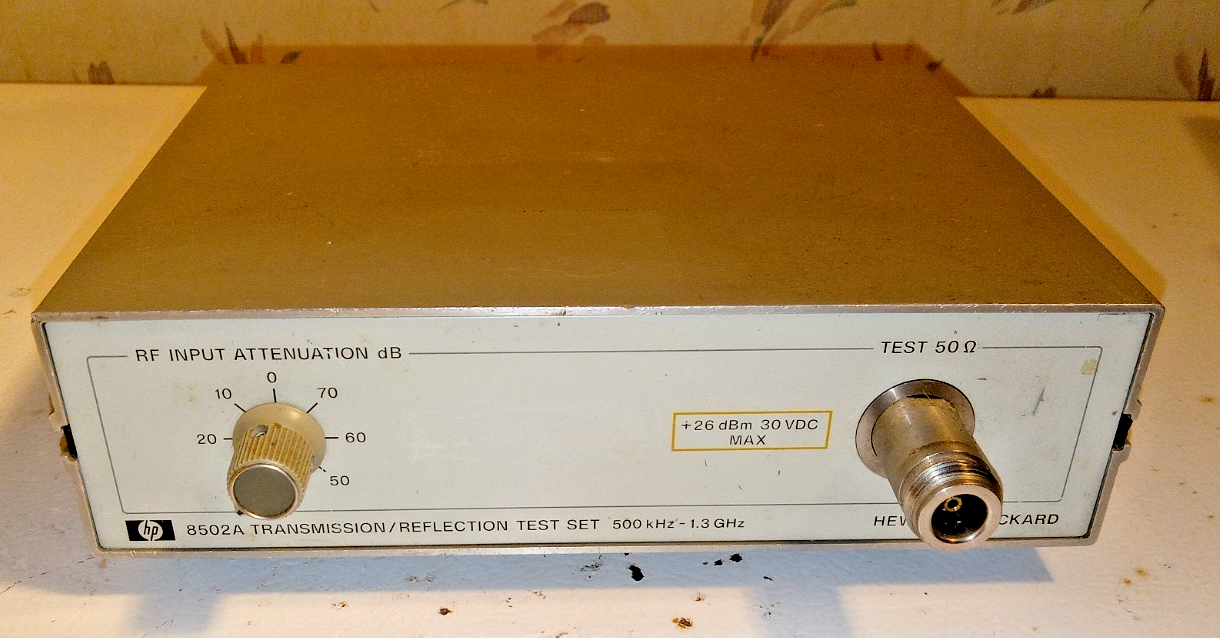 Hewlett Packard 8502A Transmission / Reflection Test Set, 500 kHz-1.3 ...