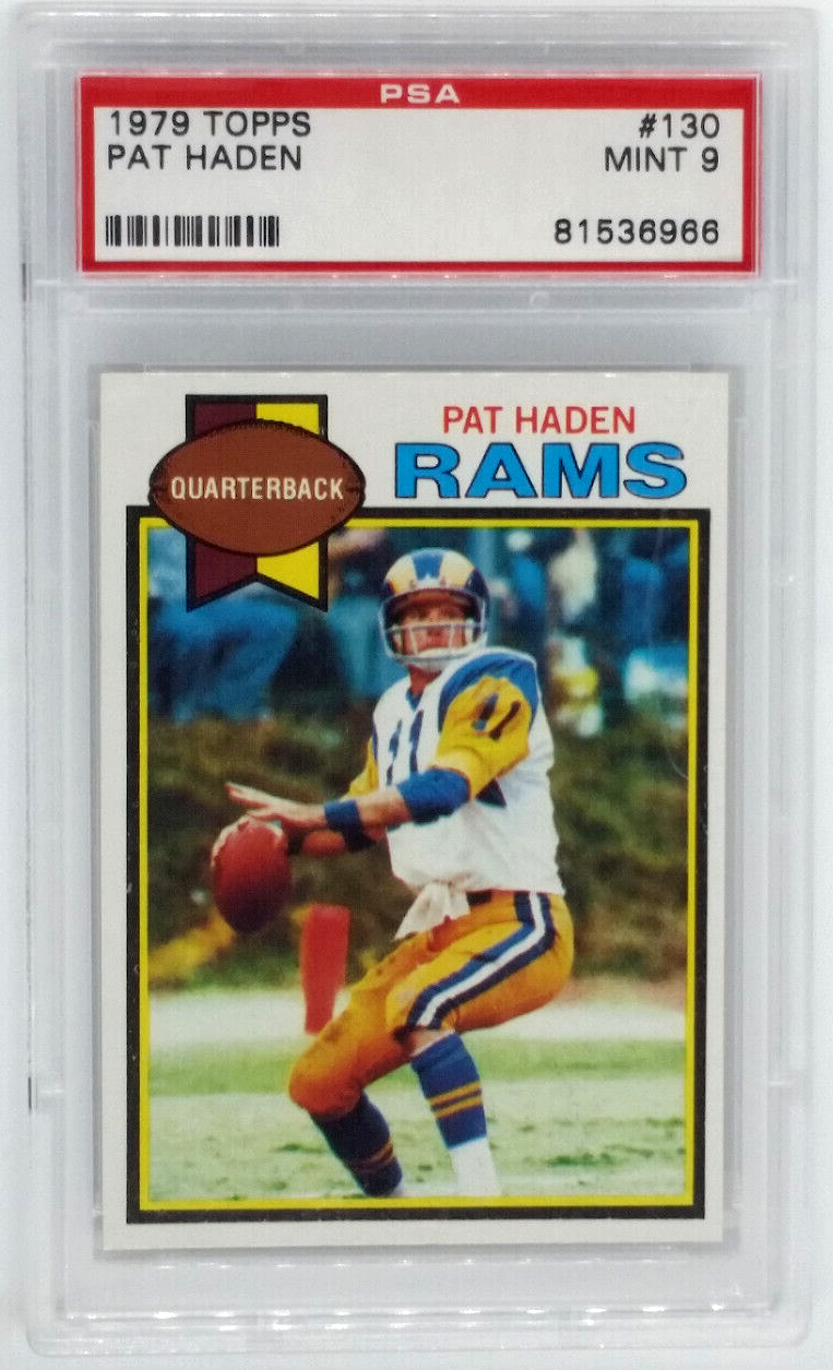 1979 Topps #130 Pat Haden Card - Graded PSA 9 Mint | eBay