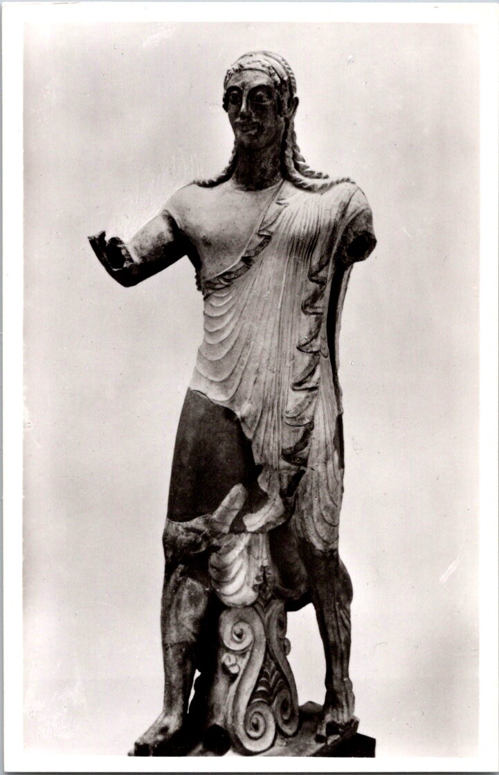 Vintage Postcard Apollo di Veio National Etruscan Museum of Villa ...