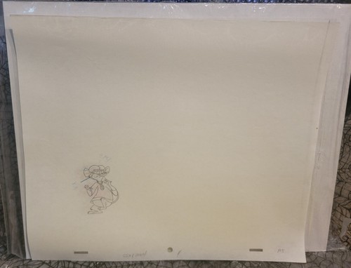 Hanna-Barbera Capitol Critters Berkeley Original Pencil Sketch ...