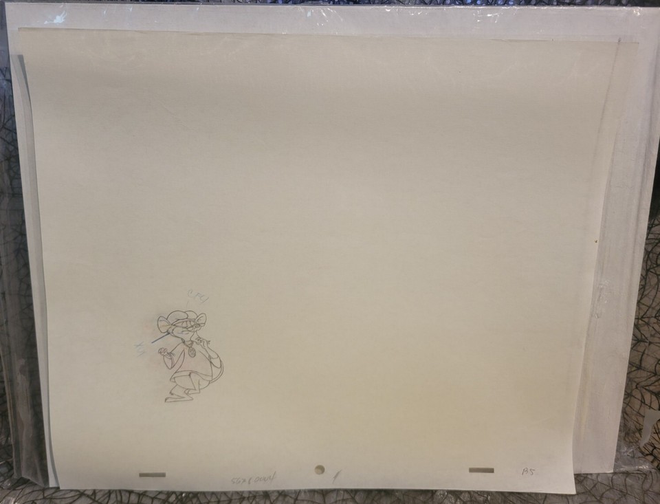 Hanna-Barbera Capitol Critters Berkeley Original Pencil Sketch ...