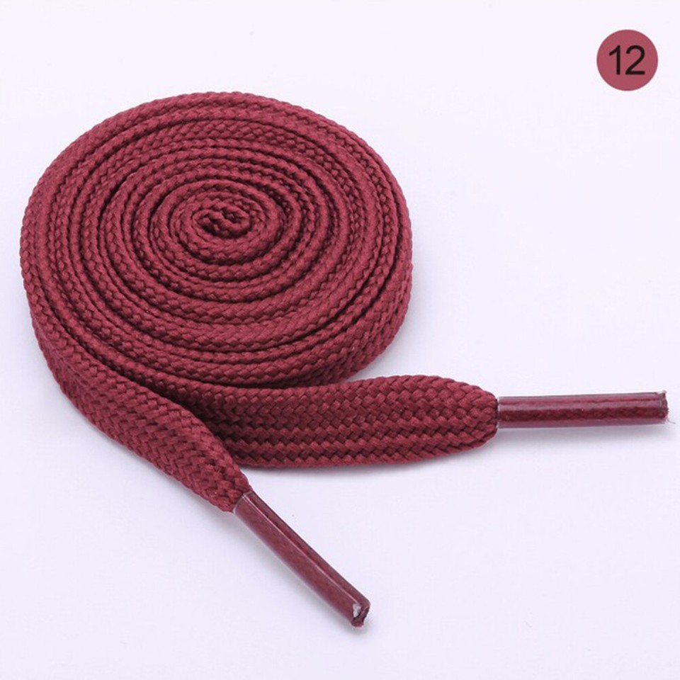 1 Pair 100cm Shoelaces Colourful Flat Bootlace Sneaker shoe lace ∟ ...