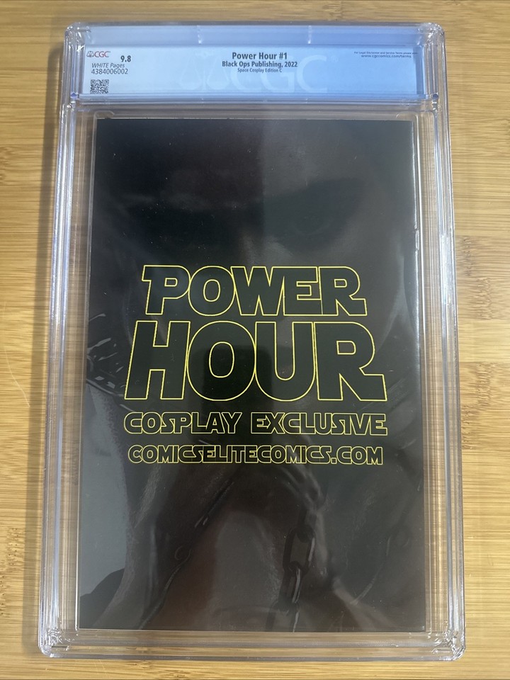 SLAVE REY SLAVE LEIA CGC 9.8 POWER HOUR #1 SHIKARII Star Wars ART COVER ...