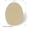 Wooden Egg shapes MDF or plywood Easter egg craft blanks and cutouts | eBay