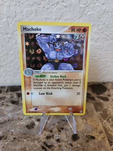 Machoke 41/101 EX Hidden Legends Holo Pokemon Card NM | eBay