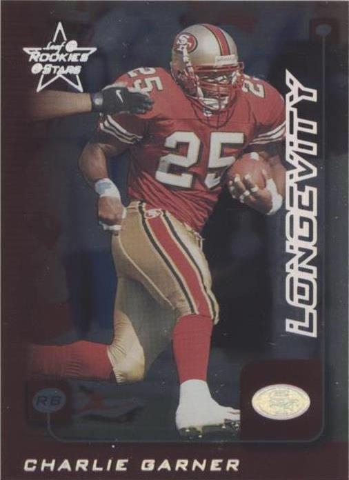 1999 Leaf Rookies & Stars - Charlie Garner #164 Longevity /50 for sale ...