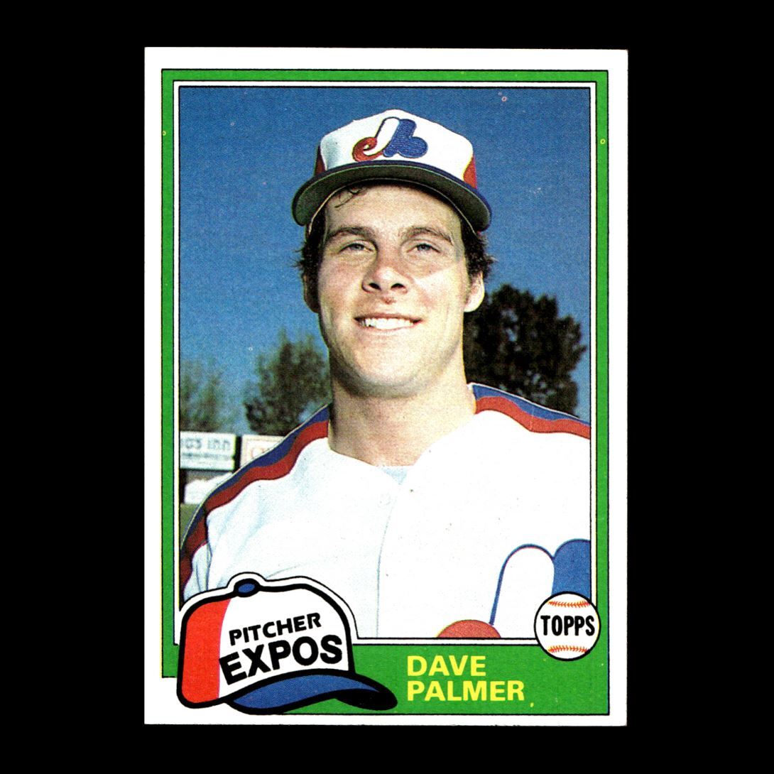 Dave Palmer 1981 Topps Montreal Expos #607 Nice! 3 | eBay