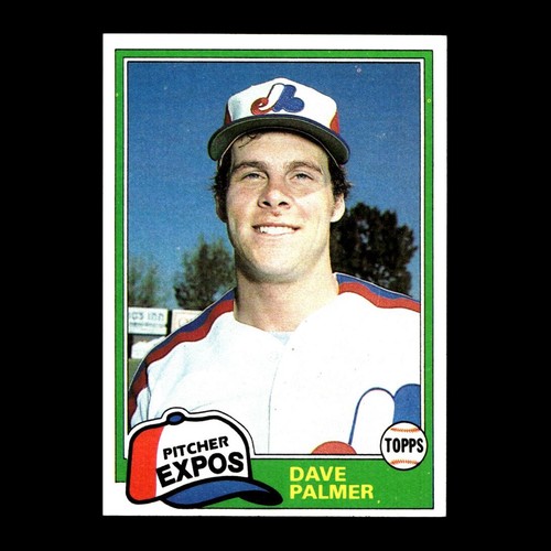 Dave Palmer 1981 Topps Montreal Expos #607 Nice! 3 | eBay