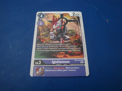 Digimon Ignitemon BT11-076 U NM/M Dimensional Phase | eBay