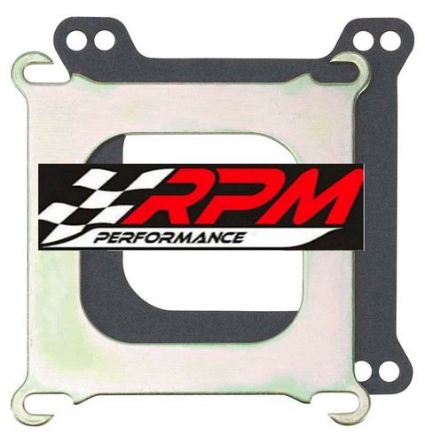 Edelbrock 2732 Carburetor Adapter Square Carburetor Spread Bore ...