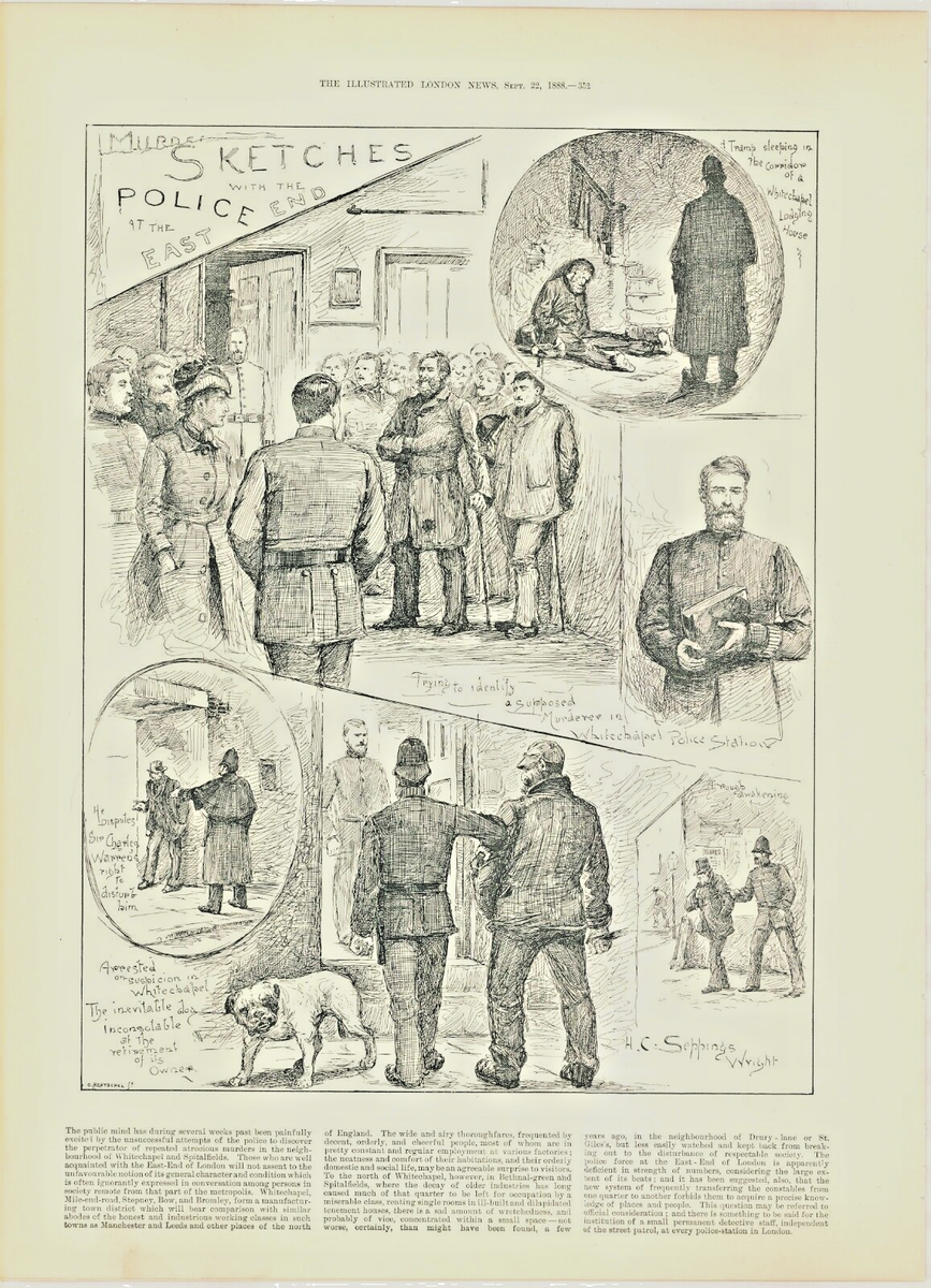 Original Jack The Ripper Newspaper Articles