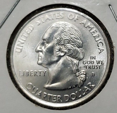 2000 D South Carolina State Quarter Struck Through Grease Error ...