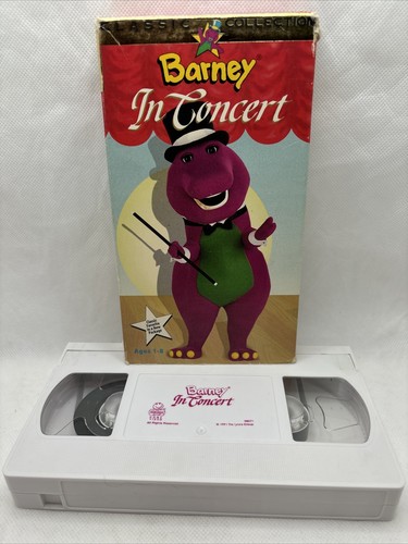 Barney - Barney in Concert VHS Tape Video Kids Tested | eBay