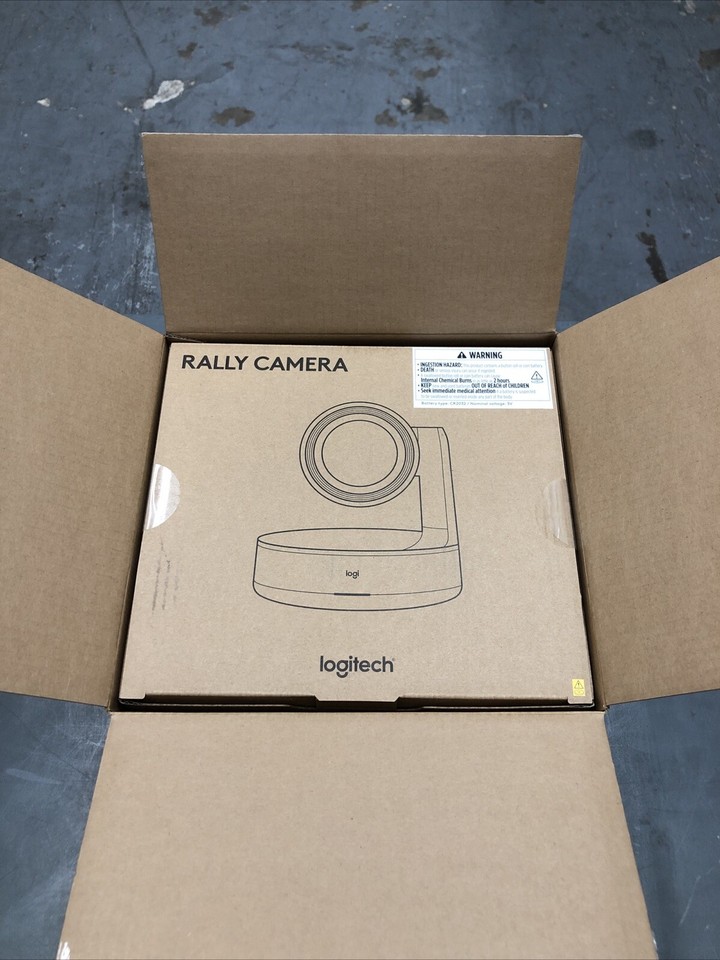 Logitech 960-001226 Rally Camera Video Conferencing - Black 97855140234 ...