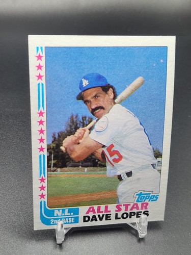 1982 Topps Vintage Baseball Set Break NM-MT #338 Dave Lopes NL All Star ...