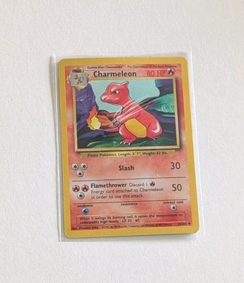 Charmeleon 24/102 Pokemon Base Set Unlimited | eBay