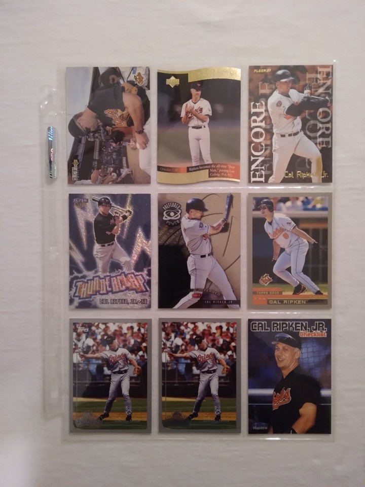 CAL RIPKEN JR. LOT OF 100 BASEBALL CARDS | eBay