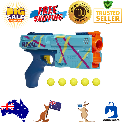 NERF Rival Kronos XVIII-500 Blaster Breech-Load Spring Action Toy 5 ...