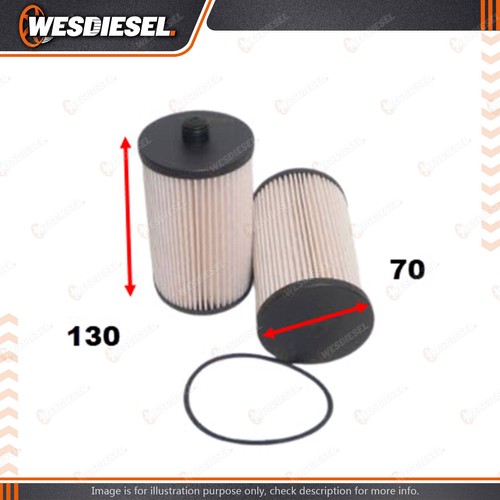 Wesfil Fuel Filter fits Volkswagen Crafter 35 50 Diesel 5Cy1 Refer ...