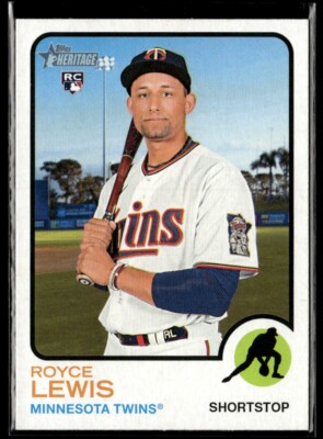 2022 Topps Heritage High Number Royce Lewis Rookie Minnesota Twins #515 ...