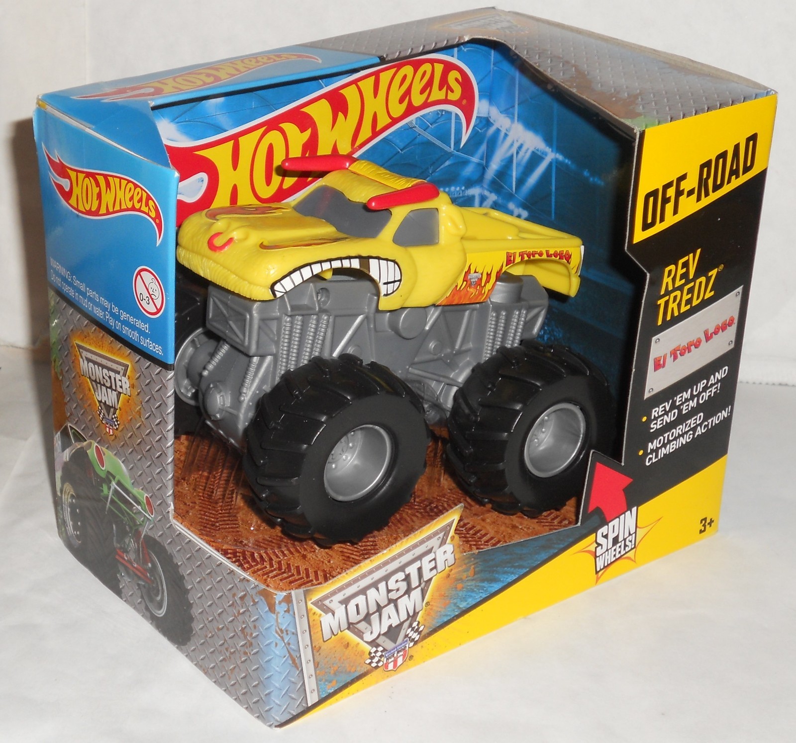 2014 MONSTER JAM SERIES MONSTER TRUCK - YELLOW EL TORO LOCO 1:43 | eBay