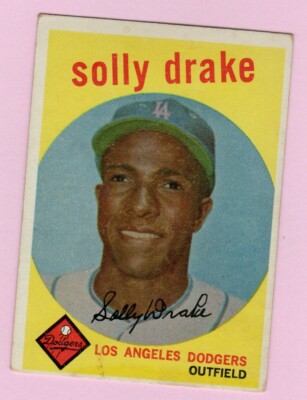 1959 Topps Solly Drake #406 Los Angeles Dodgers VG (CVG) (A) | eBay