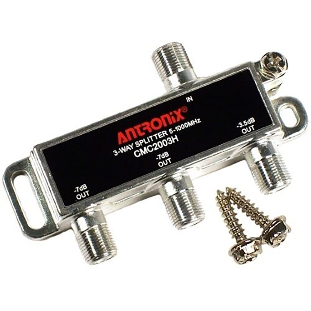 Antronix High Performance 3-Way Cable TV Splitter CMC2003H-A OTA ...
