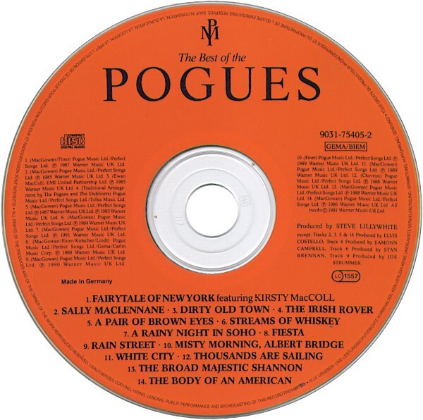 The Pogues - The Best Of The Pogues (CD, Comp) | eBay UK