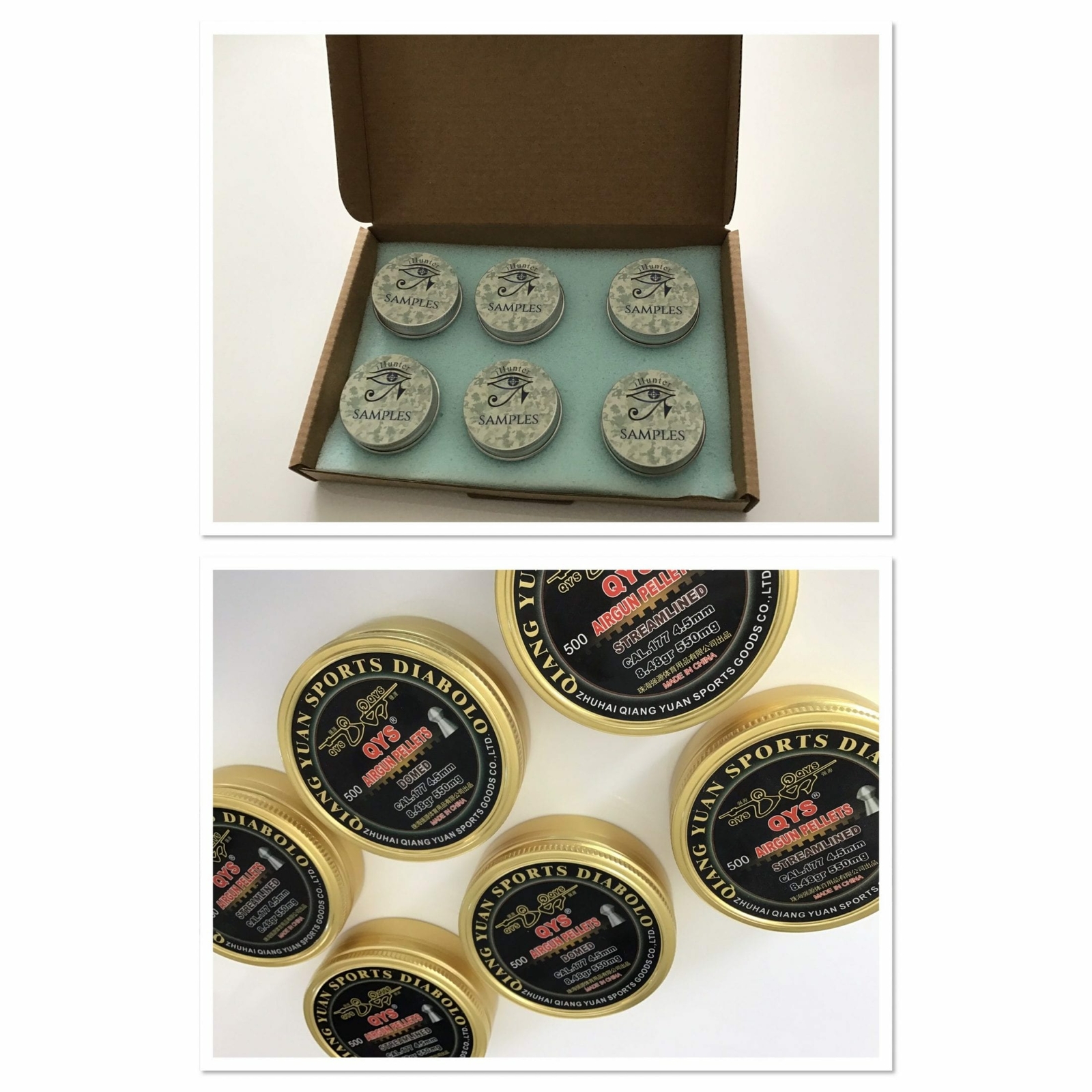 QYS Airgun Pellets Sample Pack .177 Free Post S197 | eBay UK