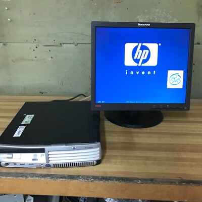 HP Compaq DC7600 SFF PC Computer Celeron 2.66GHz 1.5GB RAM 80GB HDD No ...