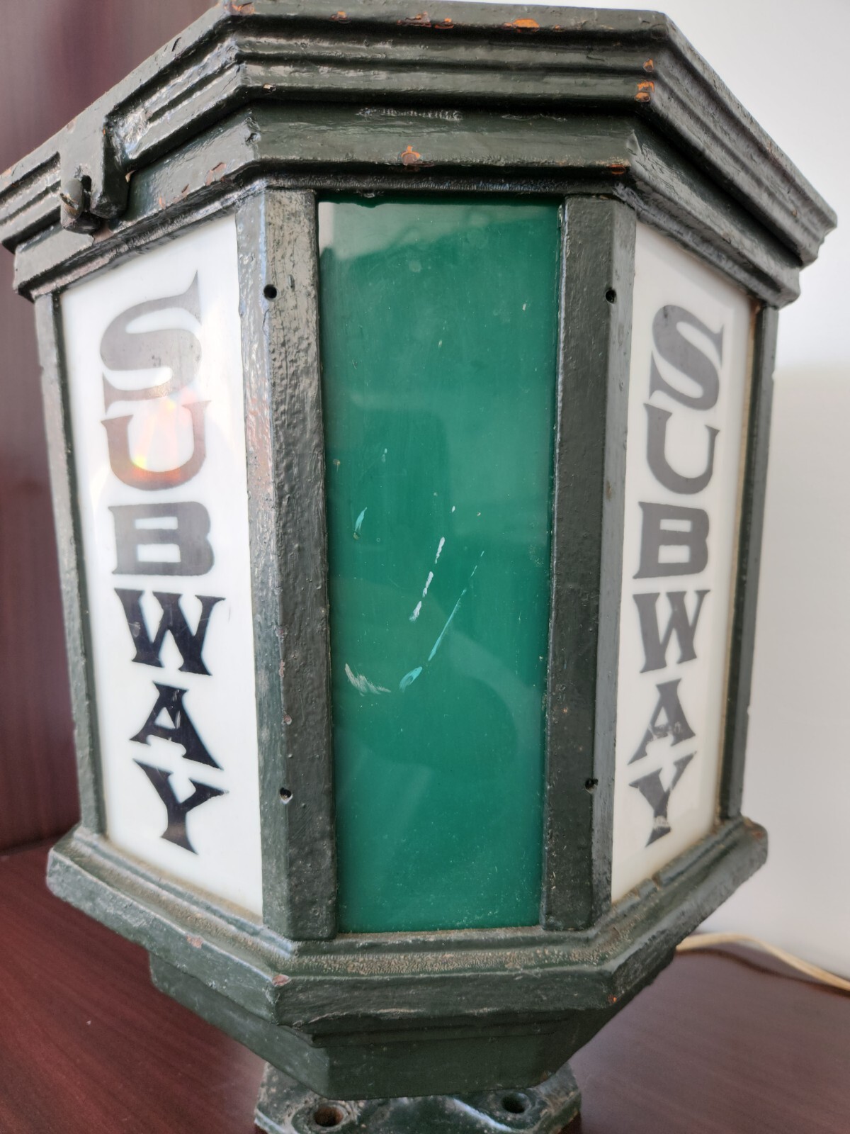 NYC Transit Subway Lamp Cast Iron MTA Light Post New York City BMT ...
