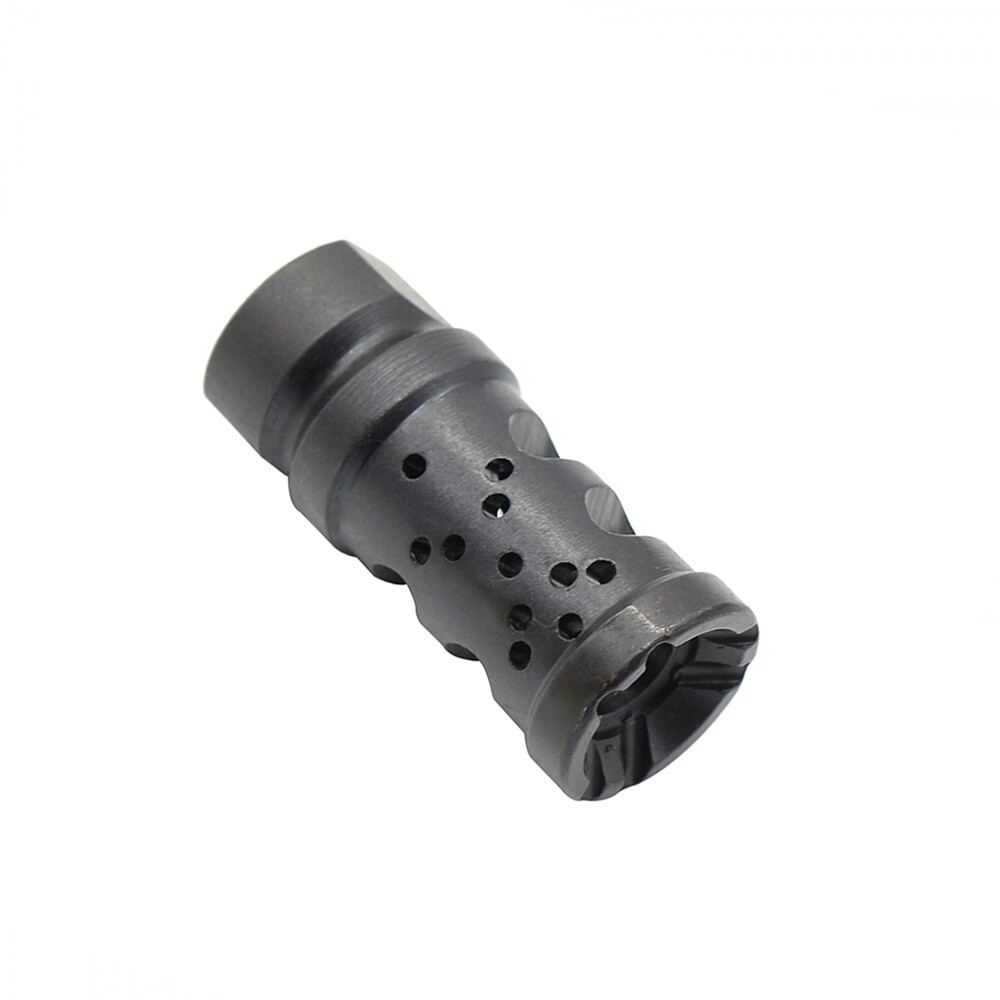 1/2x28 Steel 5.56 .223 .22lr .224 Compensator Muzzle Brake Muzzle ...