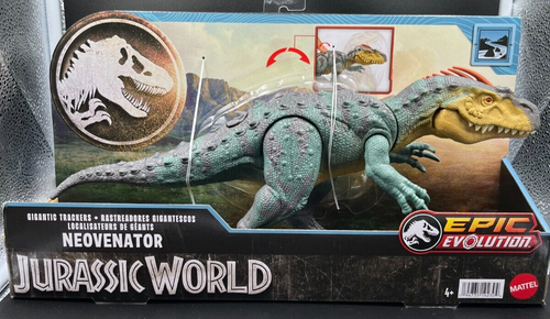 Jurassic World Epic Evolution NEOVENATOR Gigantic Trackers 12" Dinosaur ...